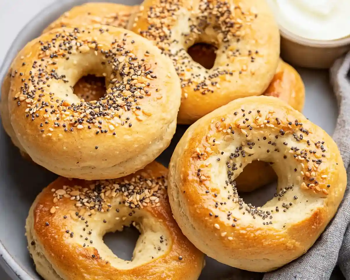 Best Almond Flour Greek Yogurt Bagels ( Low Carb) - Grainless Life