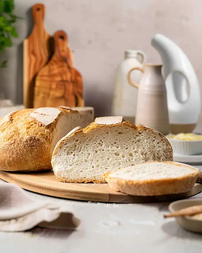 Easy 5-Ingredient Gluten-Free Artisan Bread - Grainless Life